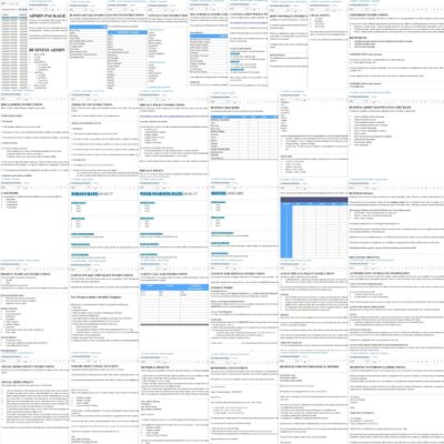 Evernote Art Therapy Admin Package