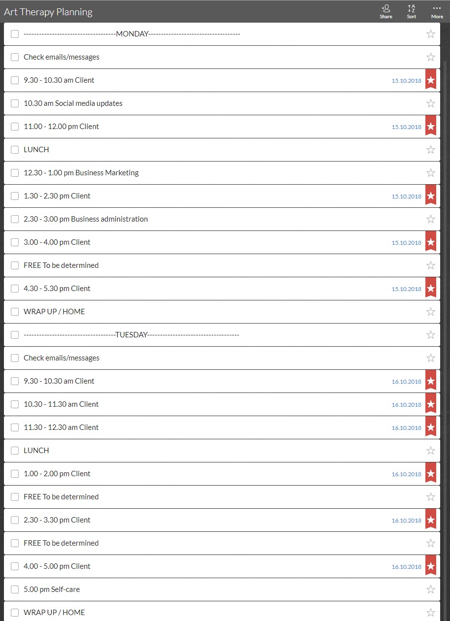 Task Management Software For Art Therapy Planning
