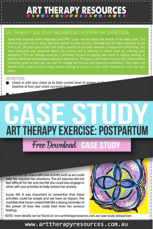 Case Study: Using Art Therapy for a Client with Postpartum Depression