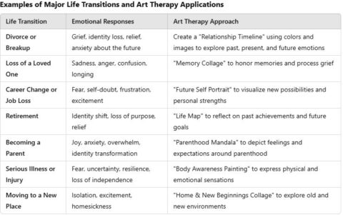 Using Art Therapy to Navigate Major Life Transitions - Art Therapy ...