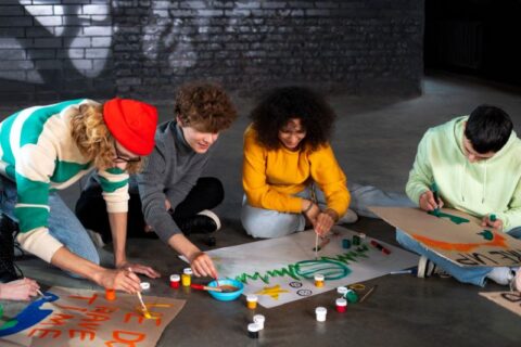 Creative Group Dynamics in Art Therapy