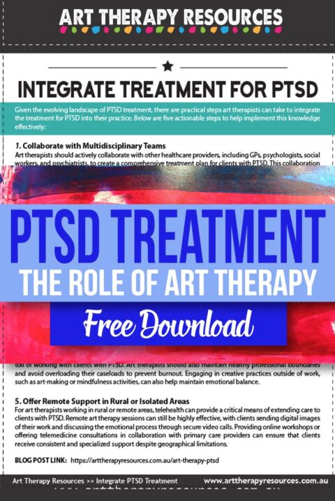 The Role of Art Therapy in PTSD Treatment