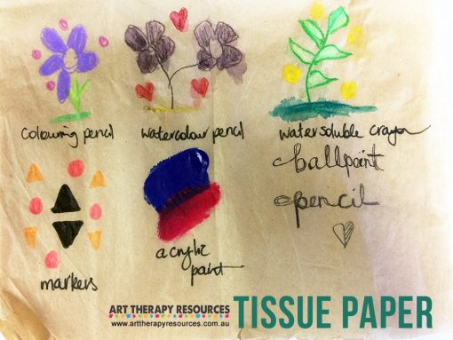 Review of Paper Substrates for Art Therapy Activities