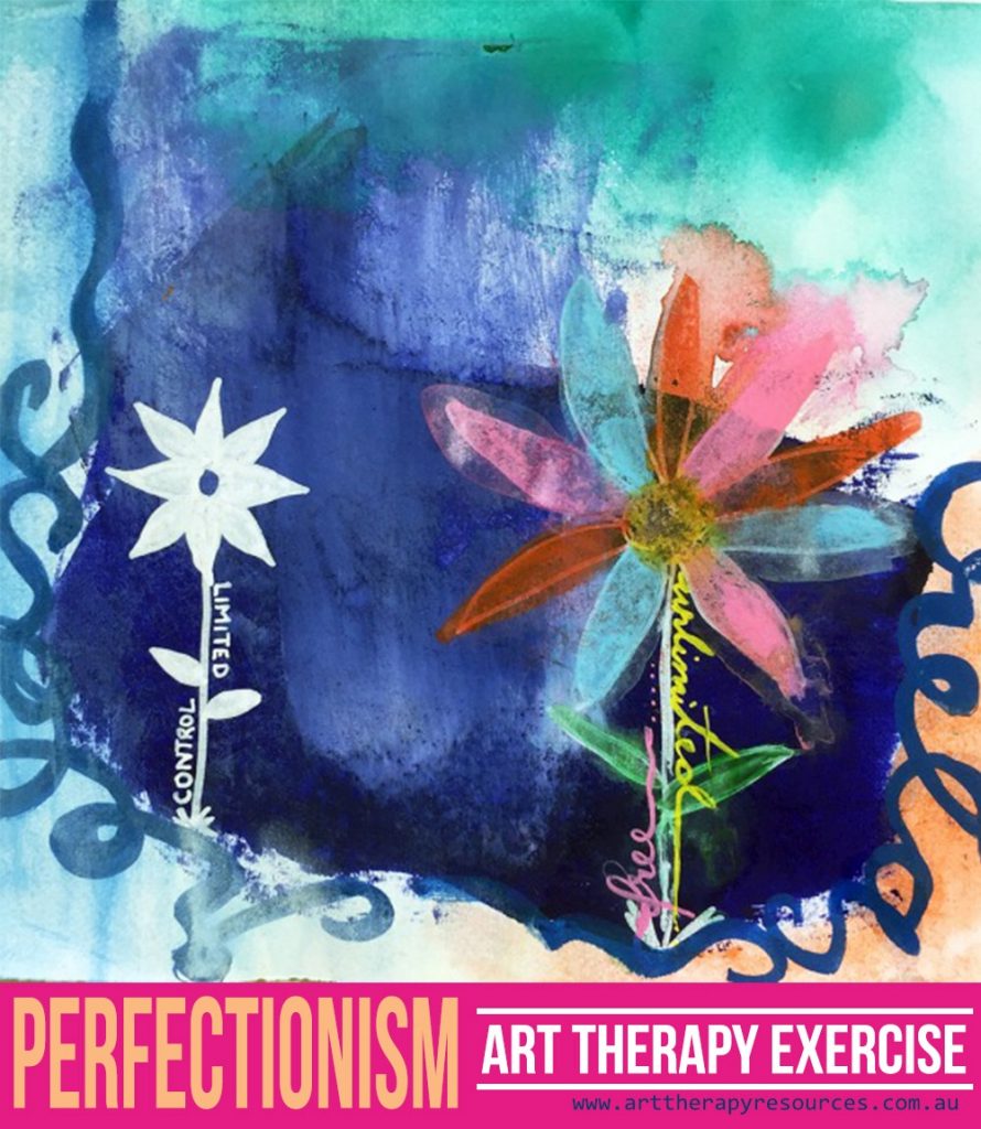Art Therapy - Overcoming Perfectionism (Includes Art Therapy Exercises)
