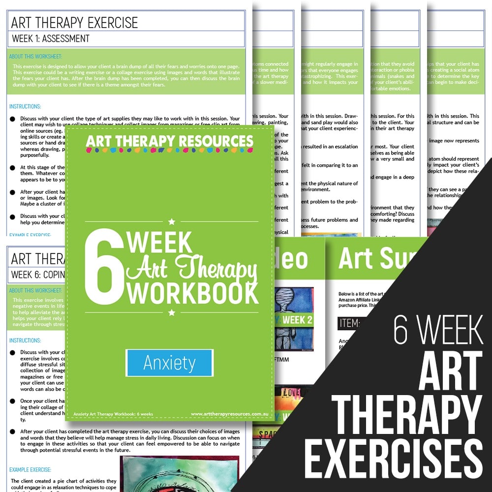 Anxiety Art Therapy Exercises Anxiety Art Therapy Exercises
